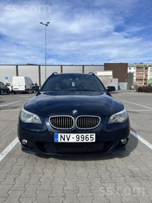 Blue BMW 525 2006 in Riga, with an engine capacity of 2.50 L and mileage of 357 thousand km for 4700 €, photo  on AUTOMOTO.COM.LV