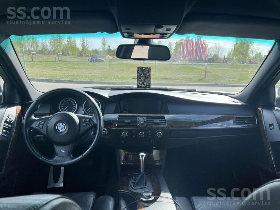 Синий БМВ 525 2006 в Рига, объемом двигателя 2.50 л и пробегом 357 тыс. км за 4700 €, фото 7 на AUTOMOTO.COM.LV