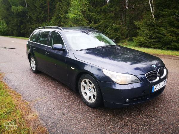 Синий БМВ 525 2006 в Купишкис, объемом двигателя 2.50 л и пробегом 540 тыс. км за 2200 €, фото 2 на AUTOMOTO.COM.LV