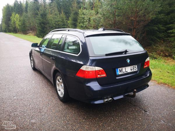 Синий БМВ 525 2006 в Купишкис, объемом двигателя 2.50 л и пробегом 540 тыс. км за 2200 €, фото 3 на AUTOMOTO.COM.LV