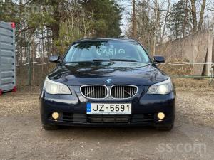 Blue BMW 525 2006 in Riga, with an engine capacity of 2.50 L and mileage of 312 thousand km for 3500 €, photo  on AUTOMOTO.COM.LV