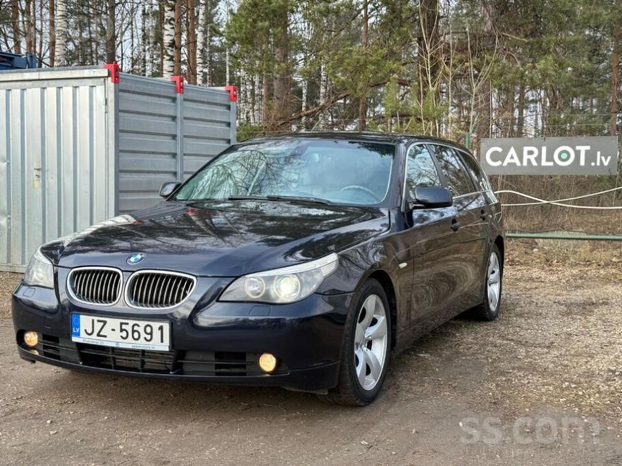 Zils BMW 525 2006 Rīga, ar dzinēja tilpumu 2.50 L un nobraukumu 312 tūkst. km par 3500 €, foto 3 vietnē AUTOMOTO.COM.LV