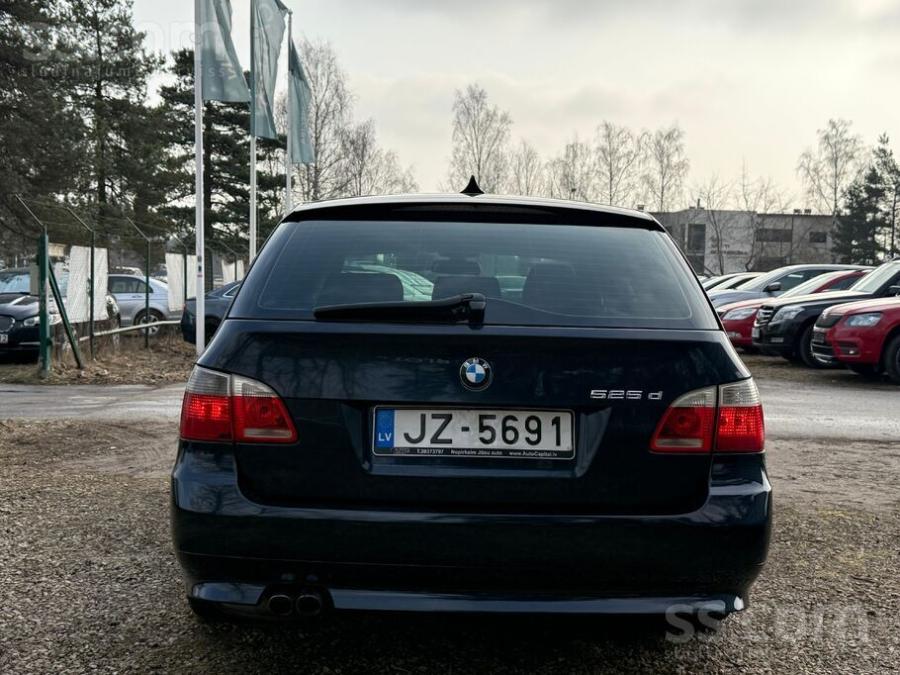 Zils BMW 525 2006 Rīga, ar dzinēja tilpumu 2.50 L un nobraukumu 312 tūkst. km par 3500 €, foto 6 vietnē AUTOMOTO.COM.LV