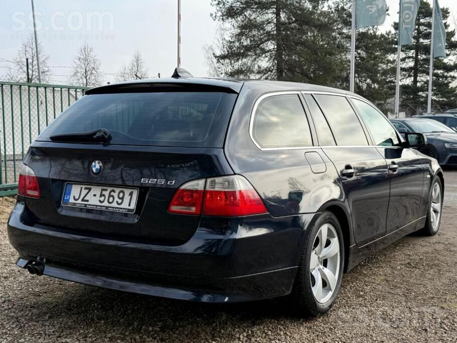 Zils BMW 525 2006 Rīga, ar dzinēja tilpumu 2.50 L un nobraukumu 312 tūkst. km par 3500 €, foto 7 vietnē AUTOMOTO.COM.LV