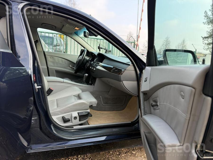 Zils BMW 525 2006 Rīga, ar dzinēja tilpumu 2.50 L un nobraukumu 312 tūkst. km par 3500 €, foto 14 vietnē AUTOMOTO.COM.LV