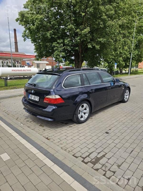 Синий БМВ 525 2006 в Резекне, объемом двигателя 2.50 л и пробегом 411 тыс. км за 3100 €, фото 3 на AUTOMOTO.COM.LV