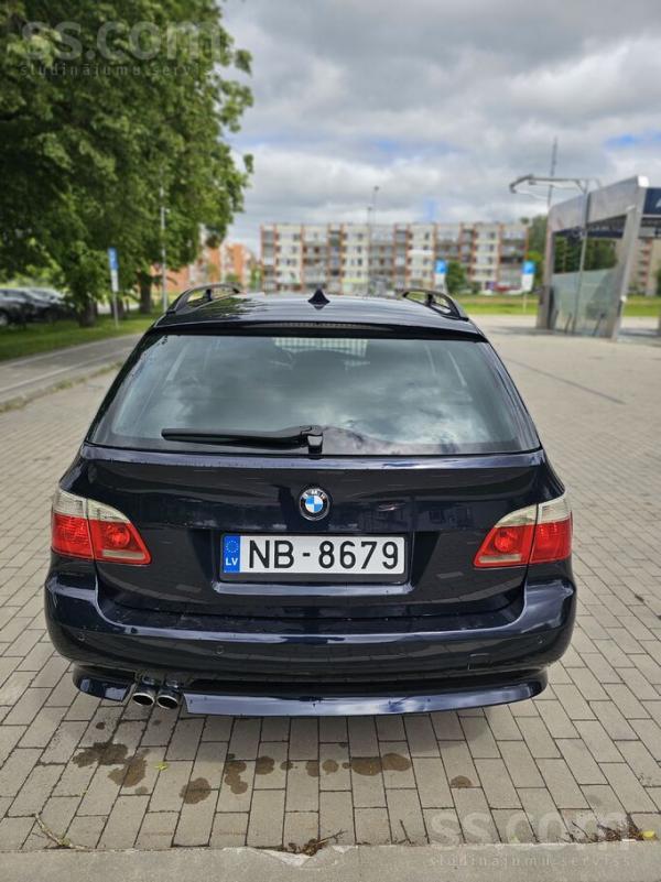 Синий БМВ 525 2006 в Резекне, объемом двигателя 2.50 л и пробегом 411 тыс. км за 3100 €, фото 4 на AUTOMOTO.COM.LV