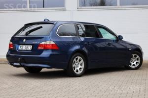 Blue BMW 525 2006 in Riga, with an engine capacity of 2.50 L and mileage of 0 thousand km for 2995 €, photo 5 on AUTOMOTO.COM.LV