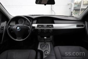 Blue BMW 525 2006 in Riga, with an engine capacity of 2.50 L and mileage of 0 thousand km for 2995 €, photo 6 on AUTOMOTO.COM.LV
