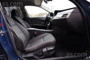 Blue BMW 525 2006 in Riga, with an engine capacity of 2.50 L and mileage of 0 thousand km for 2995 €, photo 11 on AUTOMOTO.COM.LV