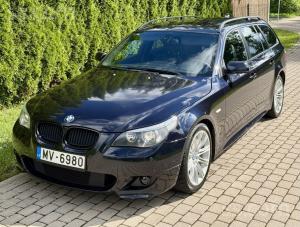 Blue BMW 525 2006 in Riga, with an engine capacity of 2.50 L and mileage of 318 thousand km for 3790 €, photo 3 on AUTOMOTO.COM.LV