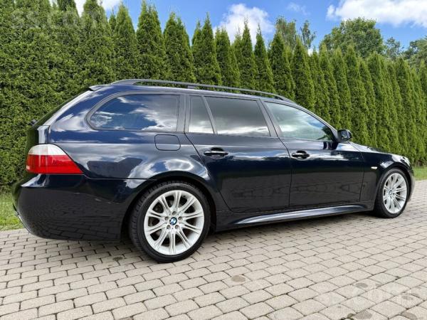 Blue BMW 525 2006 in Riga, with an engine capacity of 2.50 L and mileage of 318 thousand km for 3790 €, photo 3 on AUTOMOTO.COM.LV