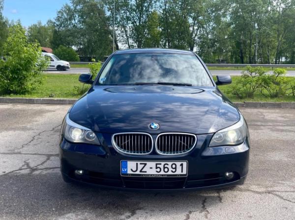 Синий БМВ 525 2006 в Рига, объемом двигателя 2.50 л и пробегом 0 тыс. км за 4000 €, фото 2 на AUTOMOTO.COM.LV