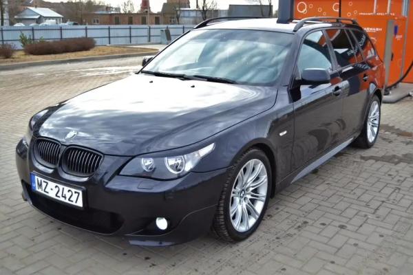 Синий БМВ 525 2006 в Екабпилс, объемом двигателя 2.50 л и пробегом 269 тыс. км за 5400 €, фото 3 на AUTOMOTO.COM.LV