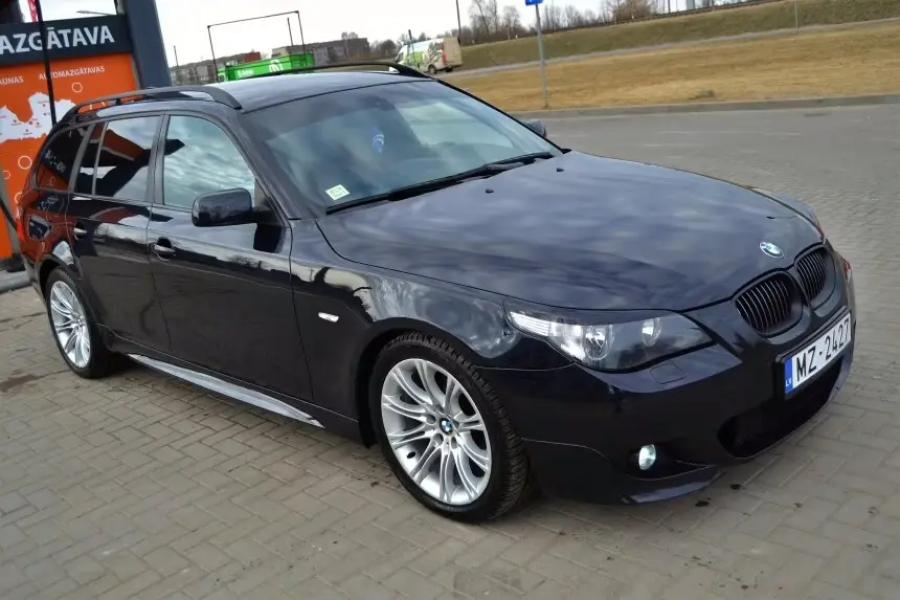 Синий БМВ 525 2006 в Екабпилс, объемом двигателя 2.50 л и пробегом 269 тыс. км за 5400 €, фото 6 на AUTOMOTO.COM.LV
