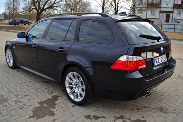 Синий БМВ 525 2006 в Екабпилс, объемом двигателя 2.50 л и пробегом 269 тыс. км за 5400 €, фото 7 на AUTOMOTO.COM.LV