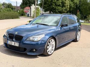 Blue BMW 525 2006 in Kaunas, with an engine capacity of 2.50 L and mileage of 400 thousand km for 4400 €, photo  on AUTOMOTO.COM.LV