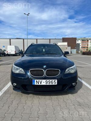 Blue BMW 525 2006 in Riga, with an engine capacity of 2.50 L and mileage of 358 thousand km for 4800 €, photo  on AUTOMOTO.COM.LV