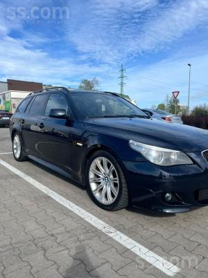 Blue BMW 525 2006 in Riga, with an engine capacity of 2.50 L and mileage of 358 thousand km for 4800 €, photo 3 on AUTOMOTO.COM.LV
