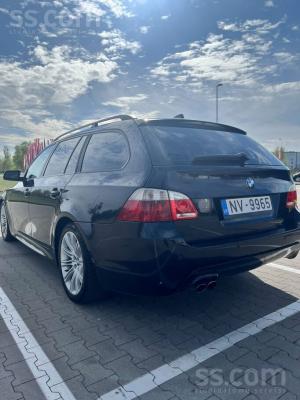 Blue BMW 525 2006 in Riga, with an engine capacity of 2.50 L and mileage of 358 thousand km for 4800 €, photo 5 on AUTOMOTO.COM.LV