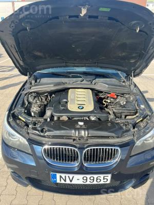 Blue BMW 525 2006 in Riga, with an engine capacity of 2.50 L and mileage of 358 thousand km for 4800 €, photo 15 on AUTOMOTO.COM.LV