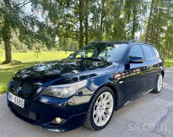 Синий БМВ 525 2006 в Рига, объемом двигателя 2.50 л и пробегом 313 тыс. км за 3450 €, фото 1 на AUTOMOTO.COM.LV
