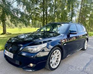 Blue BMW 525 2006 in Riga, with an engine capacity of 2.50 L and mileage of 313 thousand km for 3450 €, photo  on AUTOMOTO.COM.LV