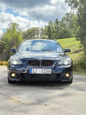 Blue BMW 525 2006 in Riga, with an engine capacity of 2.50 L and mileage of 314 thousand km for 5200 €, photo 4 on AUTOMOTO.COM.LV