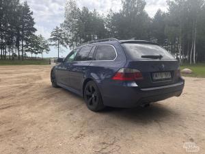 Синий БМВ 525 2006 в Клайпеда, объемом двигателя 2.50 л и пробегом 365 тыс. км за 3300 €, фото  на AUTOMOTO.COM.LV