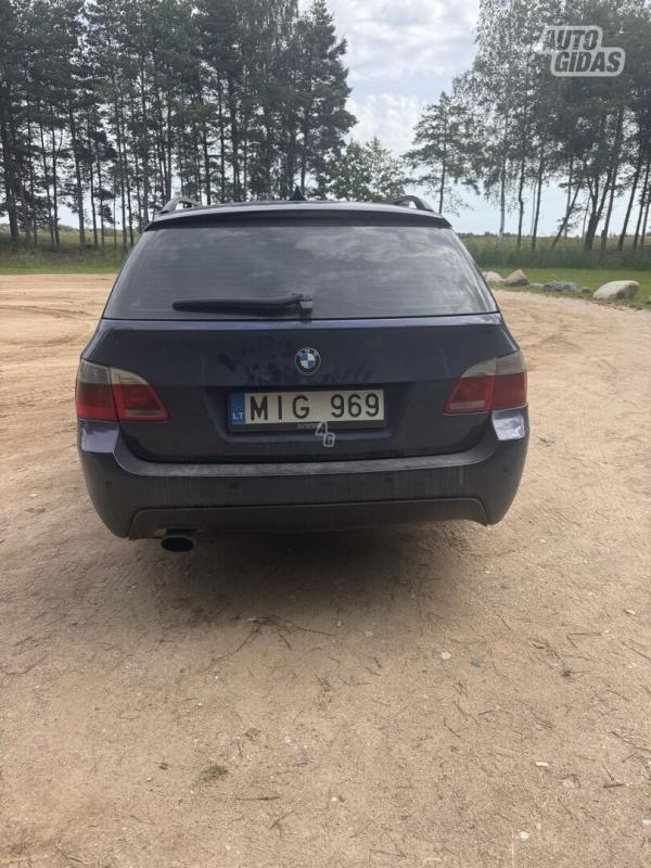 Синий БМВ 525 2006 в Клайпеда, объемом двигателя 2.50 л и пробегом 365 тыс. км за 3300 €, фото 4 на AUTOMOTO.COM.LV