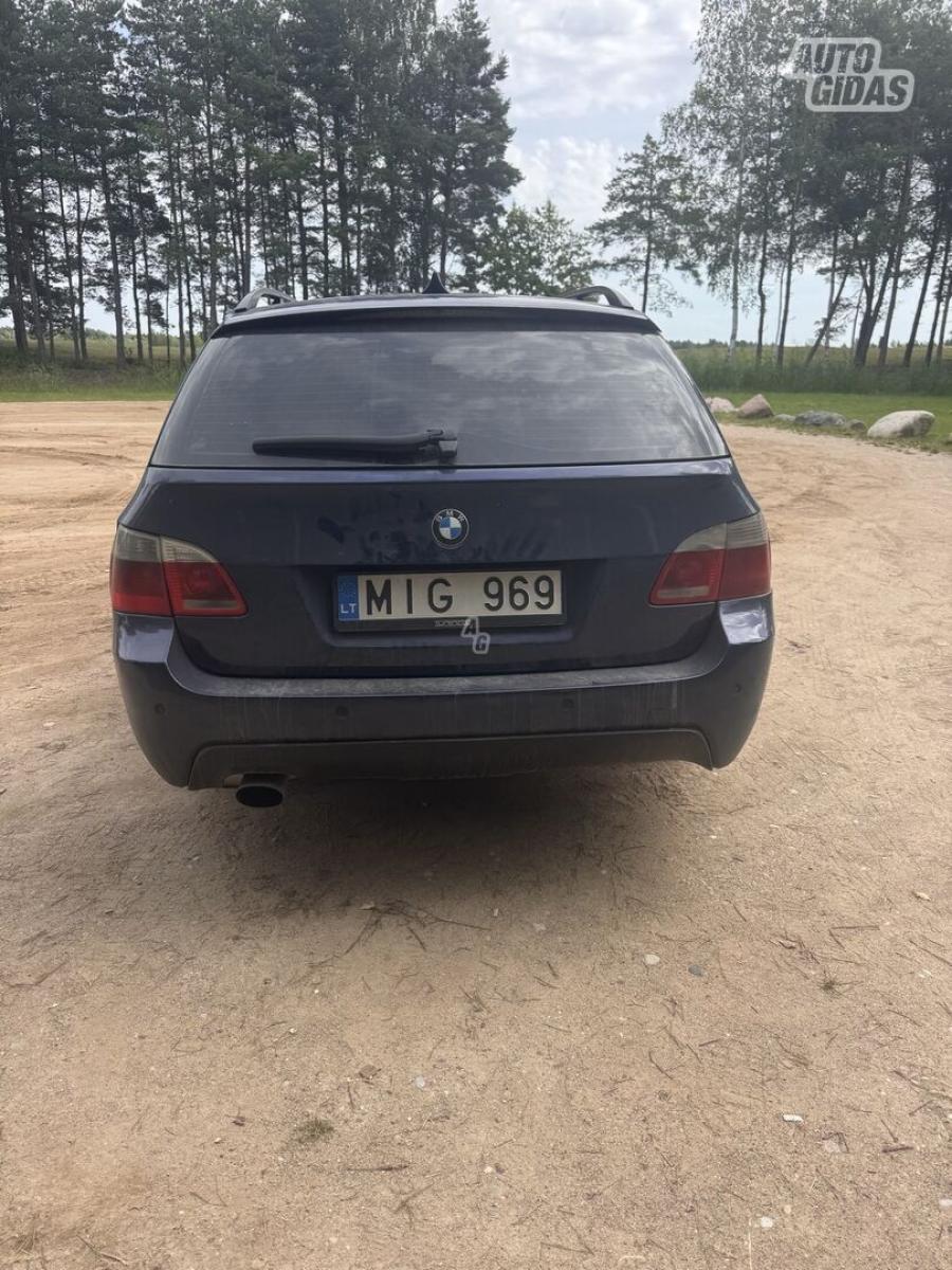 Синий БМВ 525 2006 в Клайпеда, объемом двигателя 2.50 л и пробегом 365 тыс. км за 3300 €, фото 4 на AUTOMOTO.COM.LV