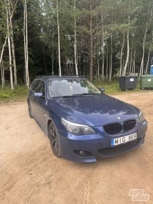 Синий БМВ 525 2006 в Клайпеда, объемом двигателя 2.50 л и пробегом 365 тыс. км за 3300 €, фото 7 на AUTOMOTO.COM.LV