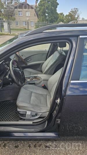 Blue BMW 525 2006 in Rezekne, with an engine capacity of 2.50 L and mileage of 370 thousand km for 2300 €, photo 4 on AUTOMOTO.COM.LV