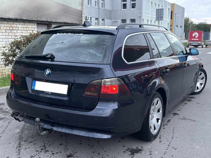 Синий БМВ 525 2006 в Каунас, объемом двигателя 2.50 л и пробегом 450 тыс. км за 2000 €, фото 4 на AUTOMOTO.COM.LV
