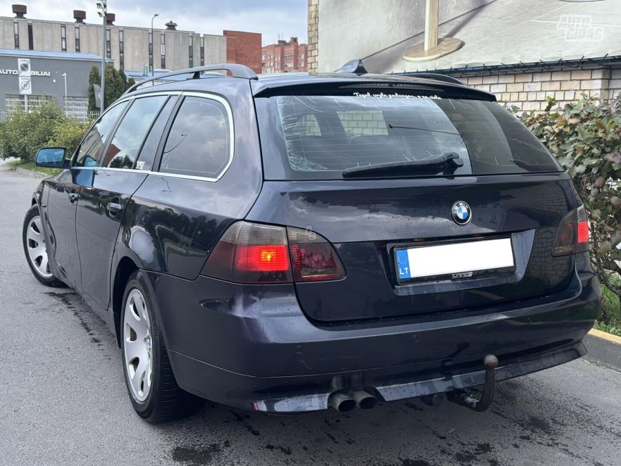 Синий БМВ 525 2006 в Каунас, объемом двигателя 2.50 л и пробегом 450 тыс. км за 2000 €, фото 5 на AUTOMOTO.COM.LV