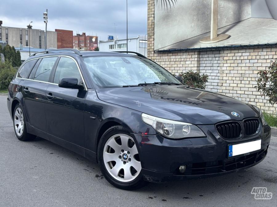 Синий БМВ 525 2006 в Каунас, объемом двигателя 2.50 л и пробегом 450 тыс. км за 2000 €, фото 7 на AUTOMOTO.COM.LV