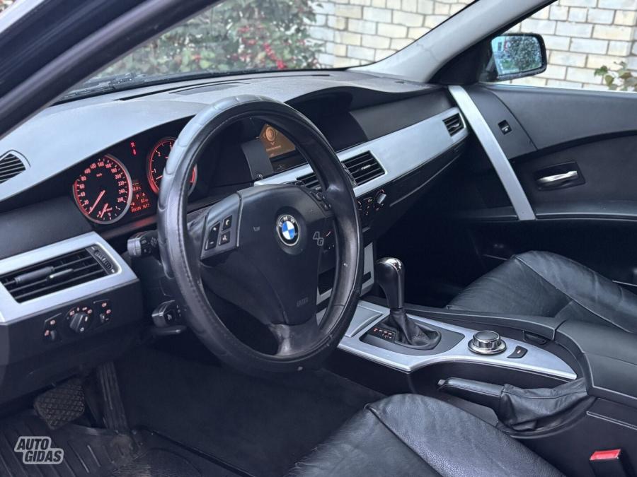Синий БМВ 525 2006 в Каунас, объемом двигателя 2.50 л и пробегом 450 тыс. км за 2000 €, фото 13 на AUTOMOTO.COM.LV