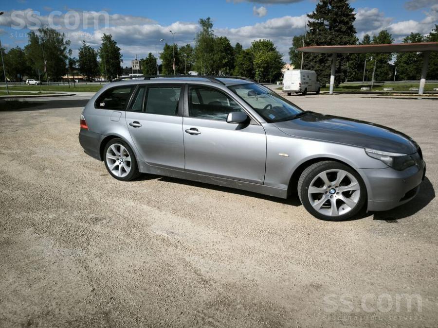 Синий БМВ 525 2006 в Огре, объемом двигателя 2.50 л и пробегом 414 тыс. км за 3150 €, фото 5 на AUTOMOTO.COM.LV