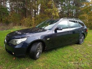 Синий БМВ 525 2006 в Екабпилс, объемом двигателя 2.50 л и пробегом 345 тыс. км за 3800 €, фото  на AUTOMOTO.COM.LV
