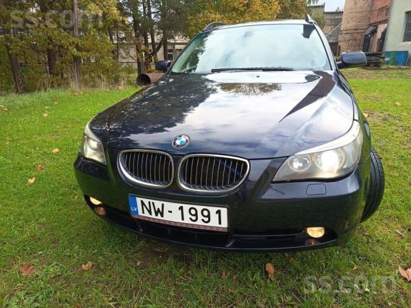 БМВ 525 2006 в Екабпилс на AUTOMOTO.COM.LV Синий БМВ 525 2006 в Екабпилс, объемом двигателя 2.50 л и пробегом 345 тыс. км за 3800 €, фото 3 на AUTOMOTO.COM.LV