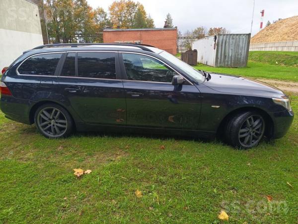 БМВ 525 2006 в Екабпилс на AUTOMOTO.COM.LV Синий БМВ 525 2006 в Екабпилс, объемом двигателя 2.50 л и пробегом 345 тыс. км за 3800 €, фото 8 на AUTOMOTO.COM.LV