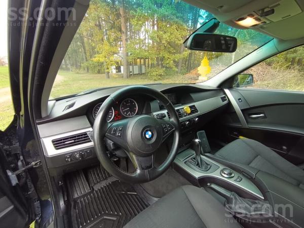 БМВ 525 2006 в Екабпилс на AUTOMOTO.COM.LV Синий БМВ 525 2006 в Екабпилс, объемом двигателя 2.50 л и пробегом 345 тыс. км за 3800 €, фото 10 на AUTOMOTO.COM.LV