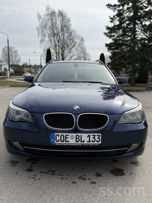 Blue BMW 525 2007 in Cesis, with an engine capacity of 3.00 L and mileage of 327 thousand km for 5150 €, photo 2 on AUTOMOTO.COM.LV