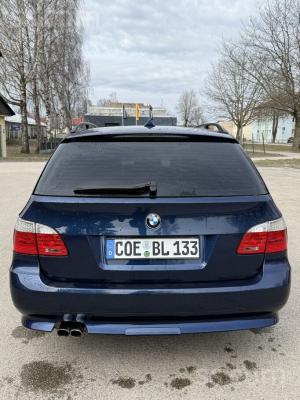 Blue BMW 525 2007 in Cesis, with an engine capacity of 3.00 L and mileage of 327 thousand km for 5150 €, photo 18 on AUTOMOTO.COM.LV