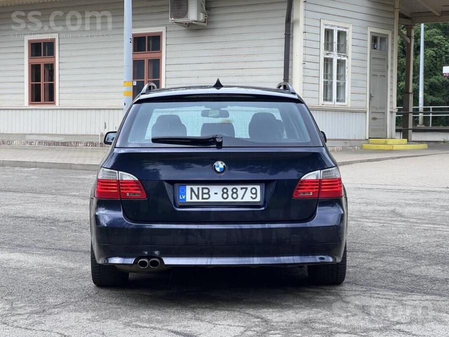 Zils BMW 525 2007 Rīga, ar dzinēja tilpumu 3.00 L un nobraukumu 301 tūkst. km par 3290 €, foto 6 vietnē AUTOMOTO.COM.LV