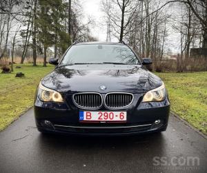 Blue BMW 525 2007 in Riga, with an engine capacity of 3.00 L and mileage of 0 thousand km for 4999 €, photo 7 on AUTOMOTO.COM.LV