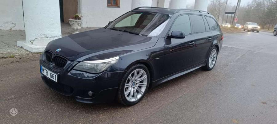 Zils BMW 525 2007 Viļņa, ar dzinēja tilpumu 2.99 L un nobraukumu 393 tūkst. km par 5690 €, foto 3 vietnē AUTOMOTO.COM.LV