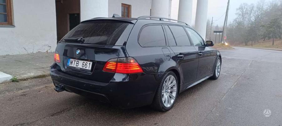 Zils BMW 525 2007 Viļņa, ar dzinēja tilpumu 2.99 L un nobraukumu 393 tūkst. km par 5690 €, foto 15 vietnē AUTOMOTO.COM.LV