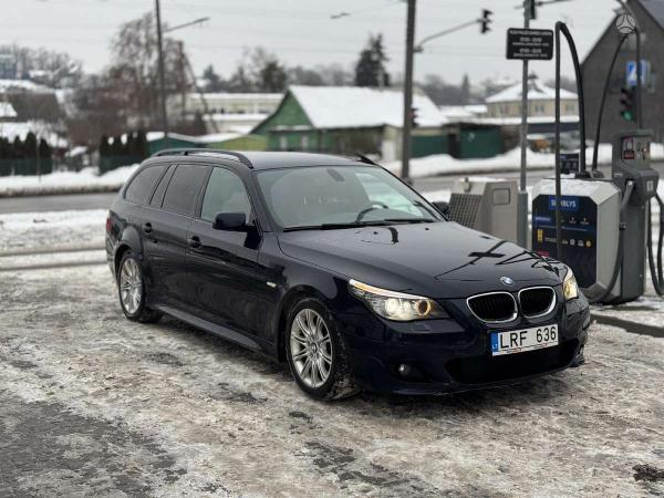 Blue BMW 525 2007 in Kaunas, with an engine capacity of 3.00 L and mileage of 361 thousand km for 4860 €, photo 1 on AUTOMOTO.COM.LV