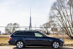 Синий БМВ 525 2007 в Рига, объемом двигателя 2.50 л и пробегом 347 тыс. км за 4490 €, фото 6 на AUTOMOTO.COM.LV